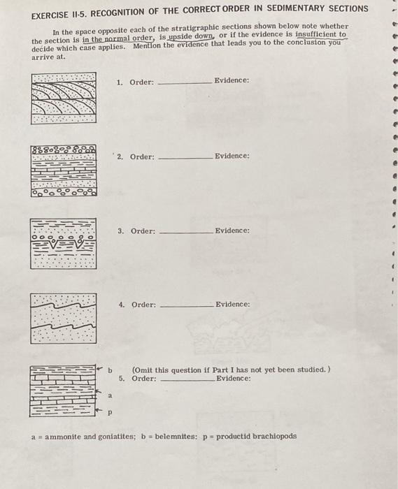 Solved 2. INTERPRETING GEOLOGICAL CROSS-SECTIONS A. | Chegg.com