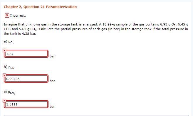 Solved Chapter 2, Question 21 Parameterization Incorrect | Chegg.com