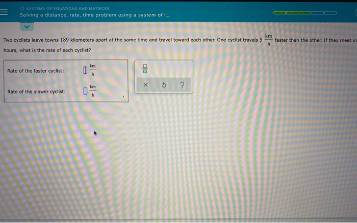 O SYSTEMS OF EQUATIONS AND MATRICES Solving a | Chegg.com