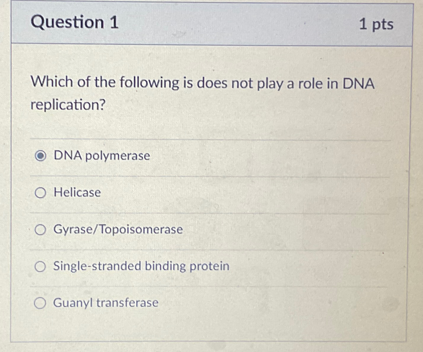 Solved Question 11 ﻿ptsWhich of the following is does not | Chegg.com