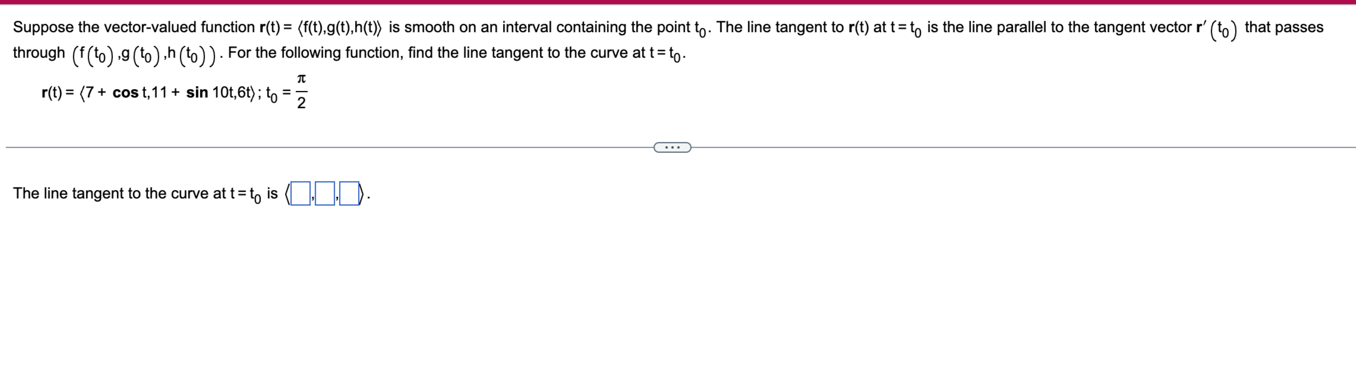 Solved Suppose the vector-valued function | Chegg.com