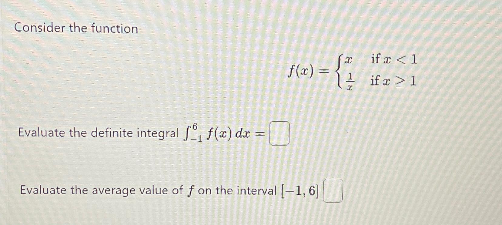 Solved Consider The Functionf X {x If X