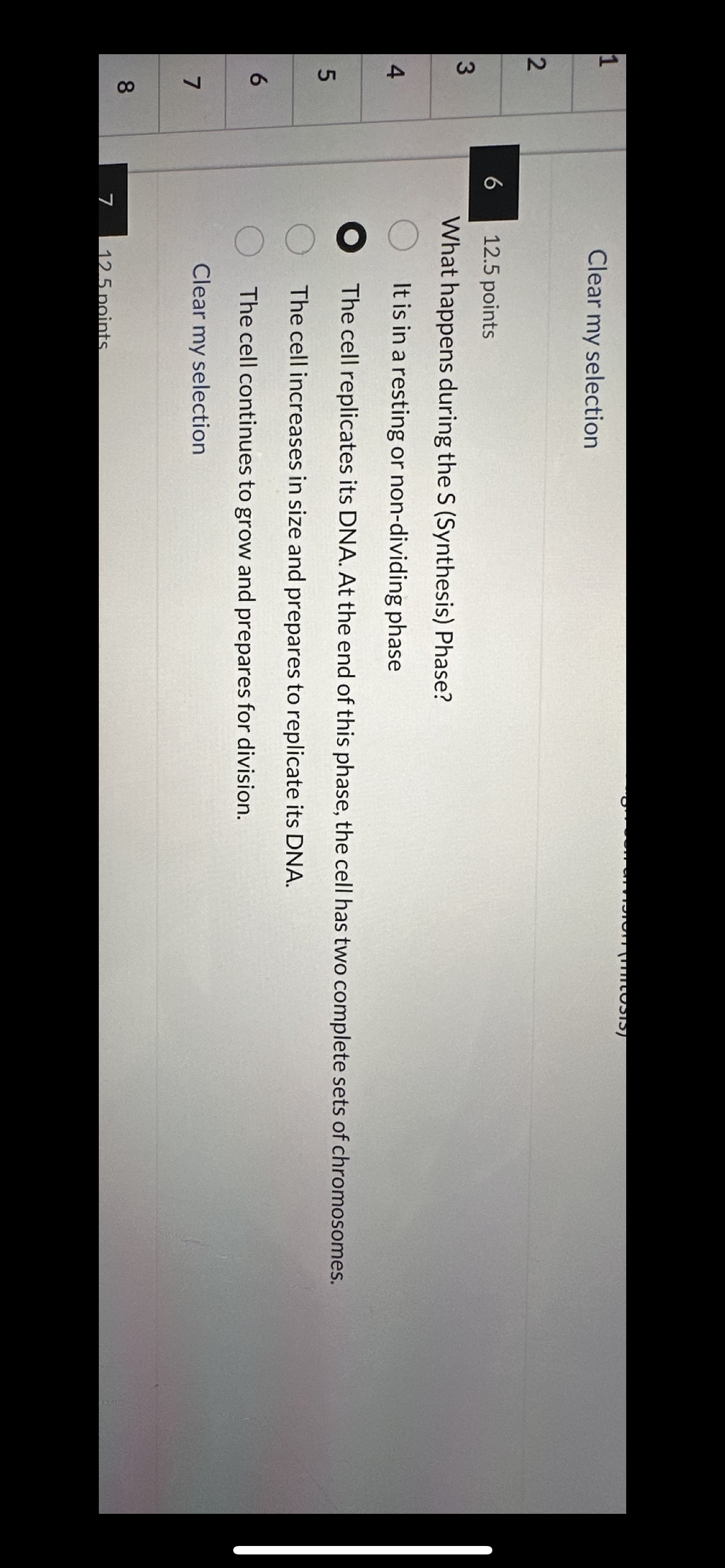 Solved Clear my selection612.5 ﻿points3What happens during | Chegg.com