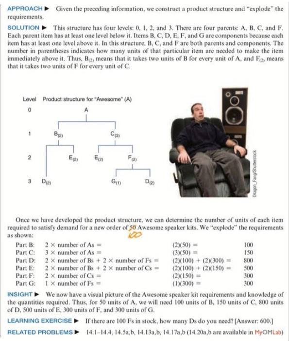 Solved APPROACH Given the preceding information, we | Chegg.com