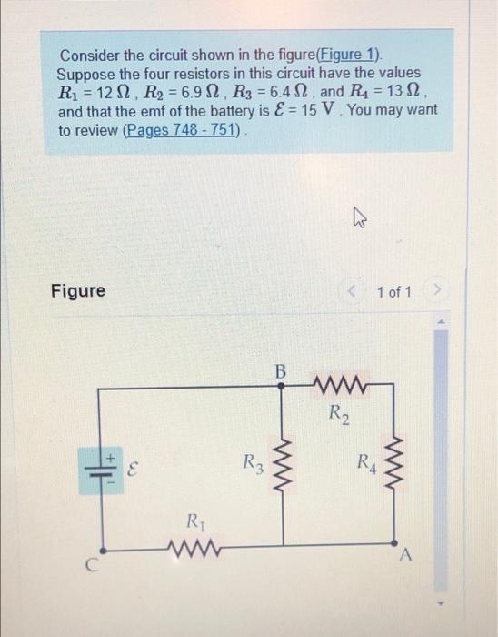 Solved Consider the circuit shown in the figure(Figure 1). | Chegg.com