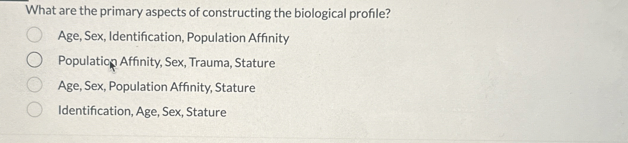 Solved What are the primary aspects of constructing the | Chegg.com