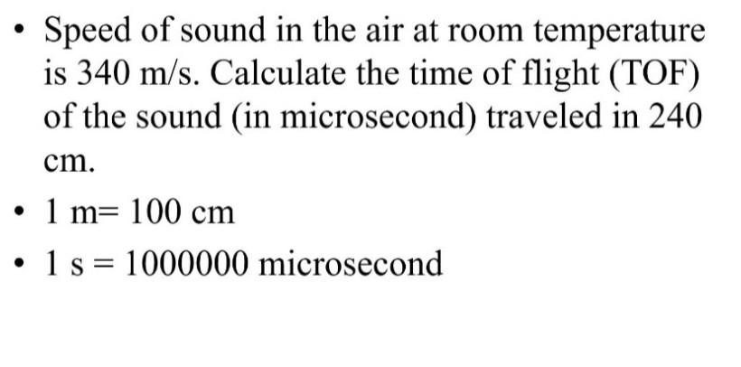 Solved - Speed of sound in the air at room temperature is | Chegg.com