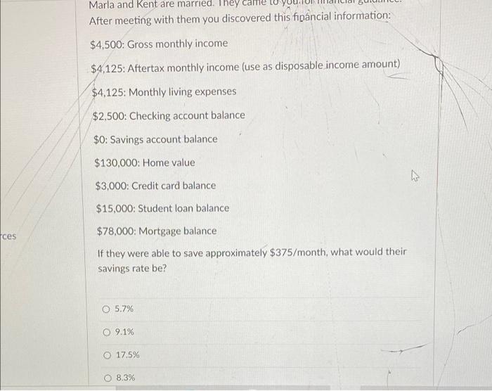 Solved Marla and Kent are married. They After meeting with | Chegg.com