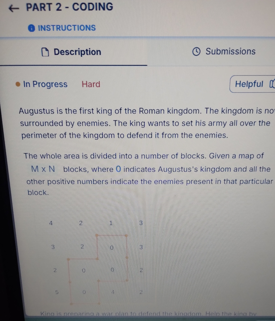 Solved Augustus is the first king of the Roman kingdom. The | Chegg.com