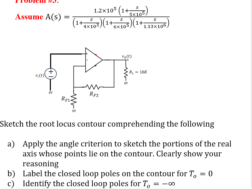 Assume - + ﻿ Sketch the root locus | Chegg.com