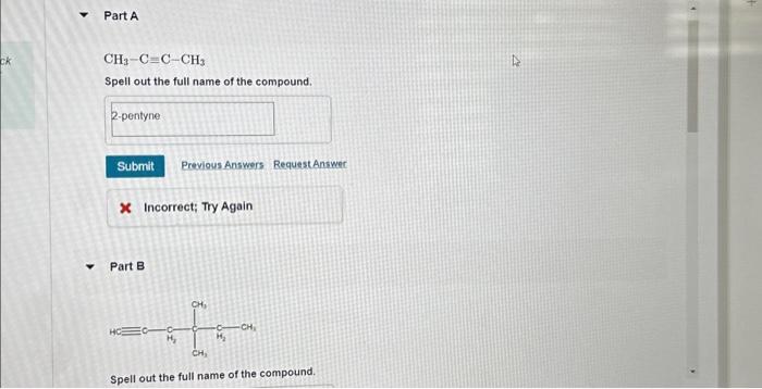Solved CH3−C=C−CH3 Spell out the full name of the compound. | Chegg.com