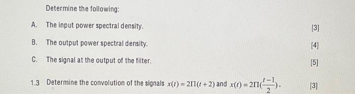 1.2 The amplitude frequency response of a linear time | Chegg.com