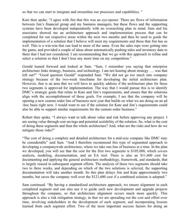 Solved Robert Danforth, the President and CEO of DMC, has | Chegg.com