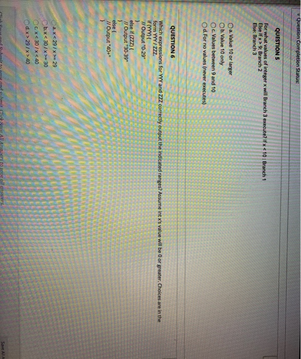 Solved Question completion Status: QUESTIONS For what values | Chegg.com
