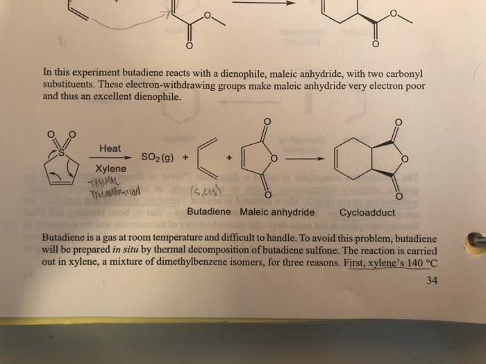 Solved calculate the theoretical yield of cycloadduct | Chegg.com
