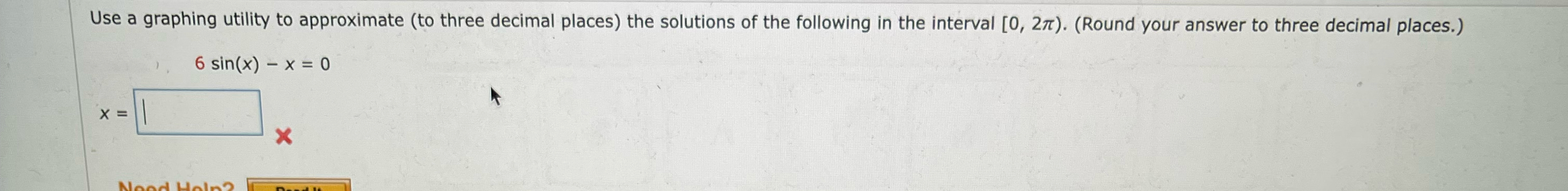 Use a graphing utility to approximate (to three | Chegg.com