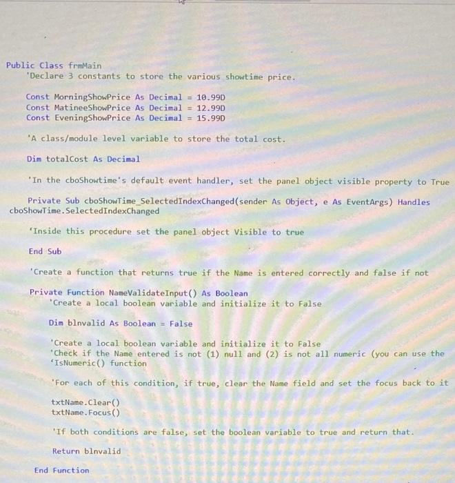 Solved Public class fra Declare constants to store the | Chegg.com