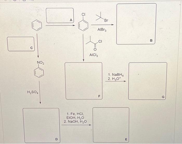 Solved fill in the missing products, starting materials and | Chegg.com