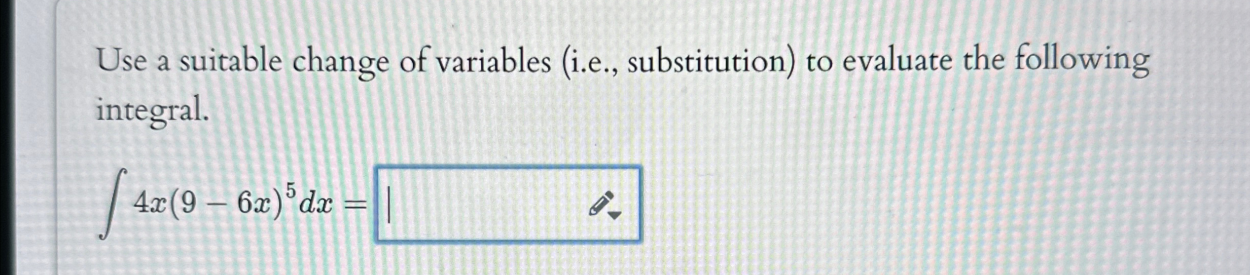 Solved Use a suitable change of variables (i.e., | Chegg.com
