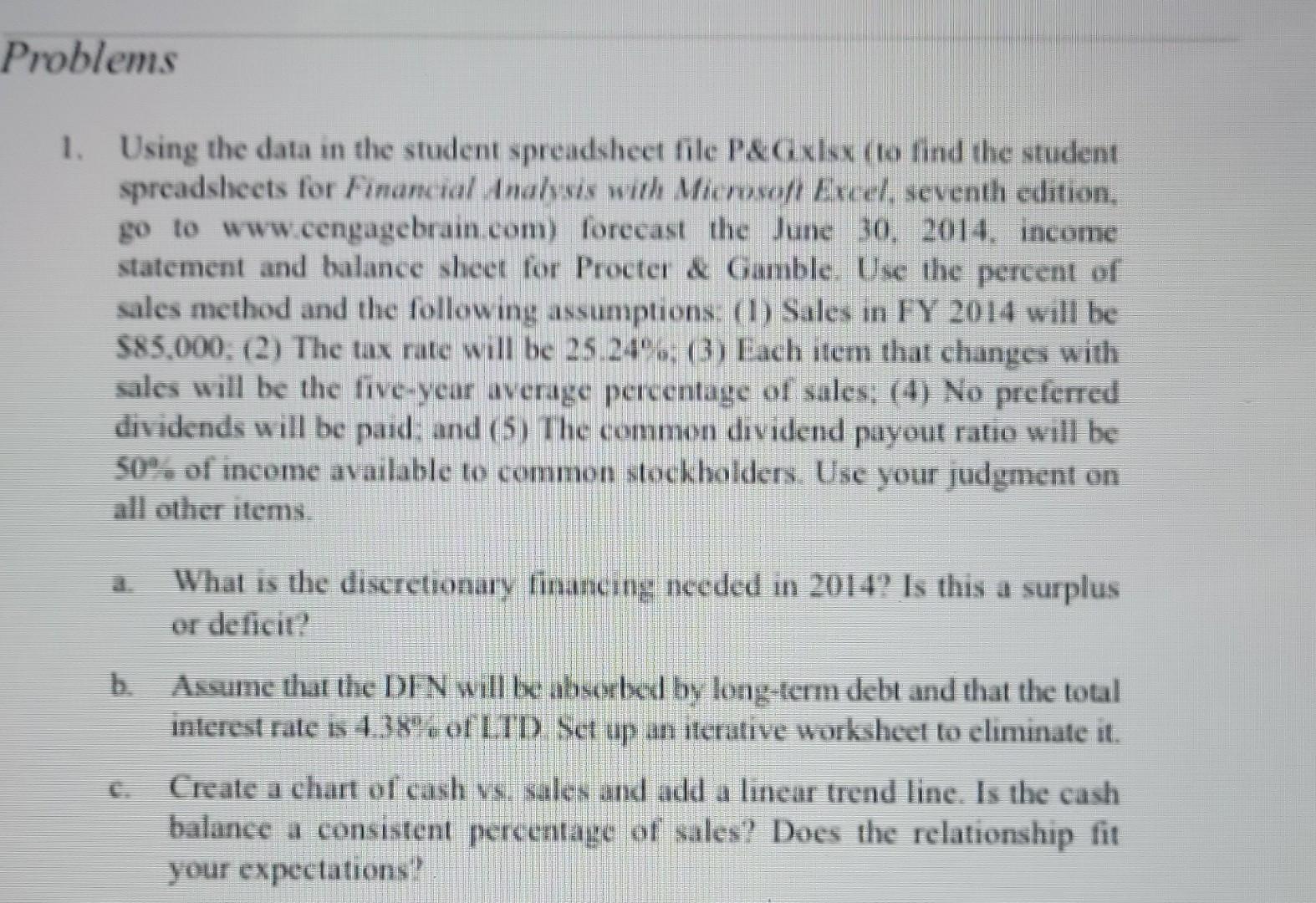 Solved 1. Using the data in the student spreadsheet file | Chegg.com