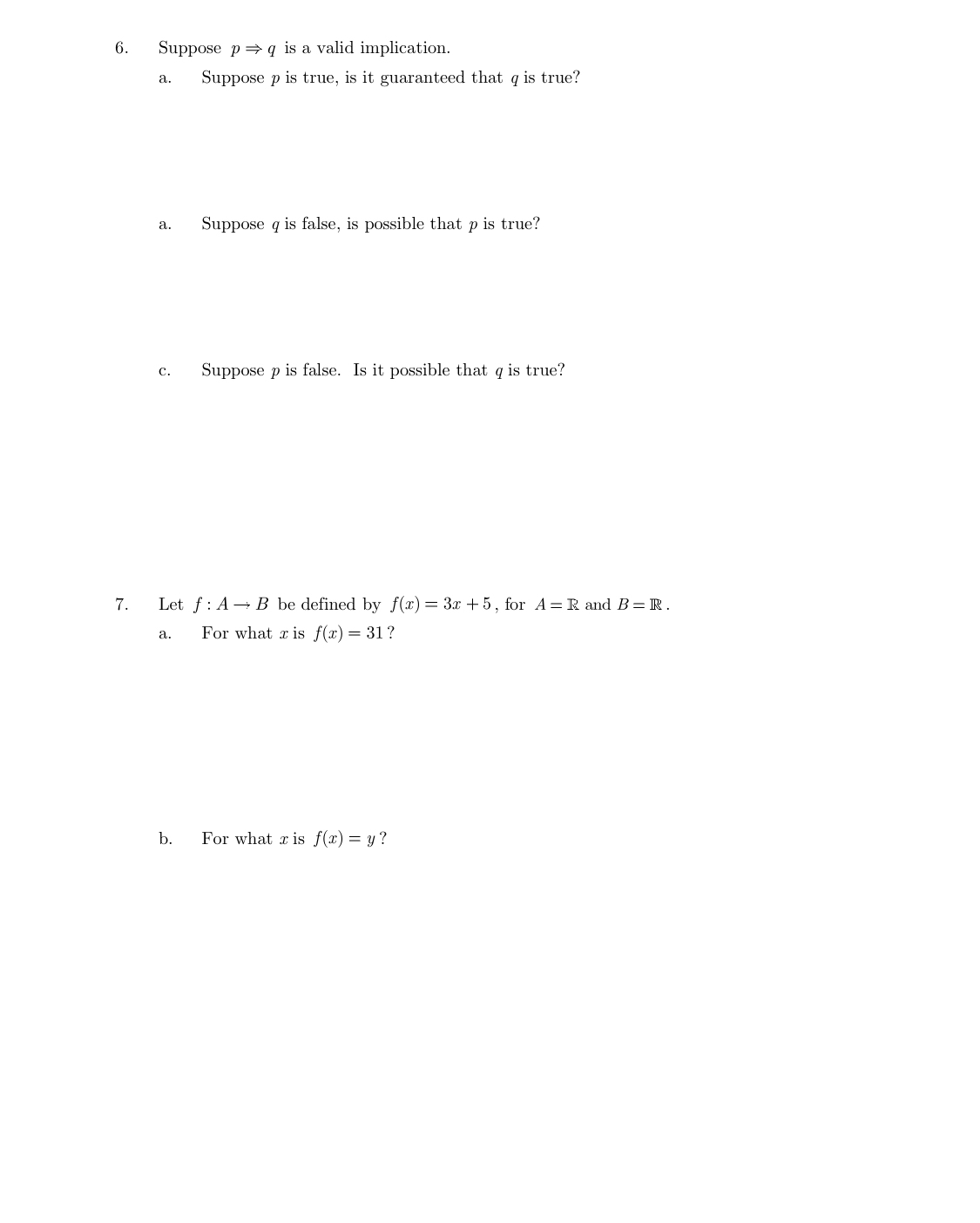 Solved Suppose p=>q is a valid implication.a. Suppose p | Chegg.com Solved Suppose p=>q is a valid implication.a. Suppose p | Chegg.com