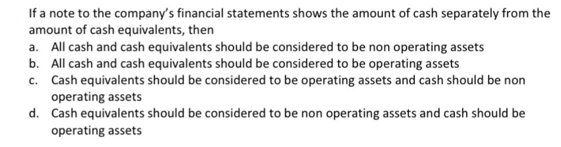 Solved If a note to the company's financial statements shows | Chegg.com