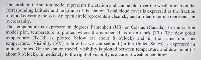 Solved METAR is the international standard code format for | Chegg.com
