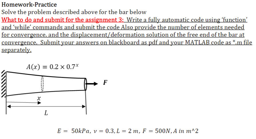 Solved Provide the matlab code according on what is | Chegg.com
