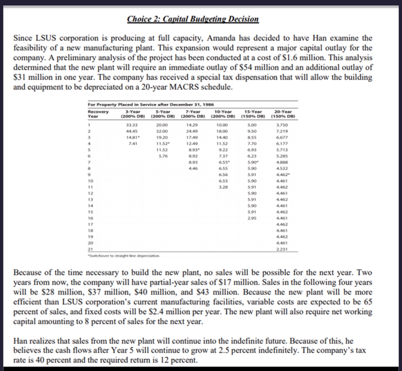 Solved How do i calculate the profitability index for this | Chegg.com