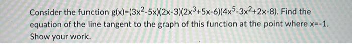 Solved Consider the function | Chegg.com