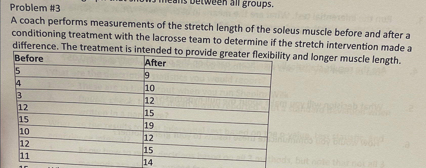 Solved Problem #3A coach performs measurements of the | Chegg.com