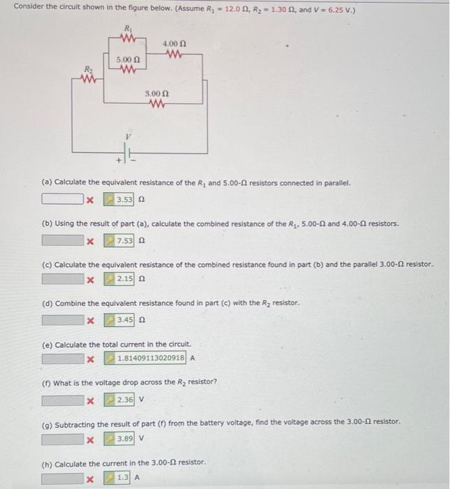 Solved Consider the circuit shown in the figure below. | Chegg.com