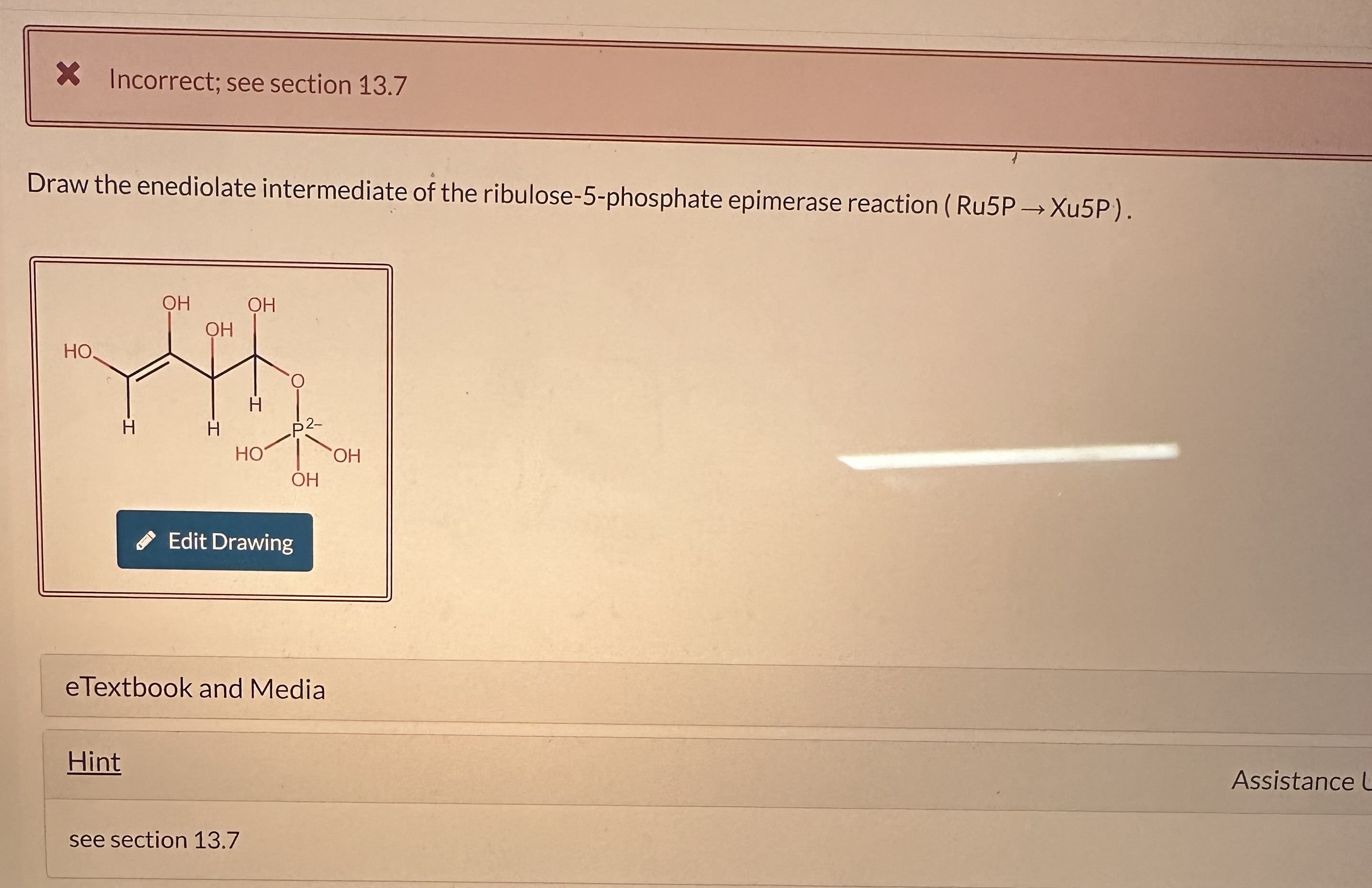 Solved Draw the enediolate intermediate of the | Chegg.com
