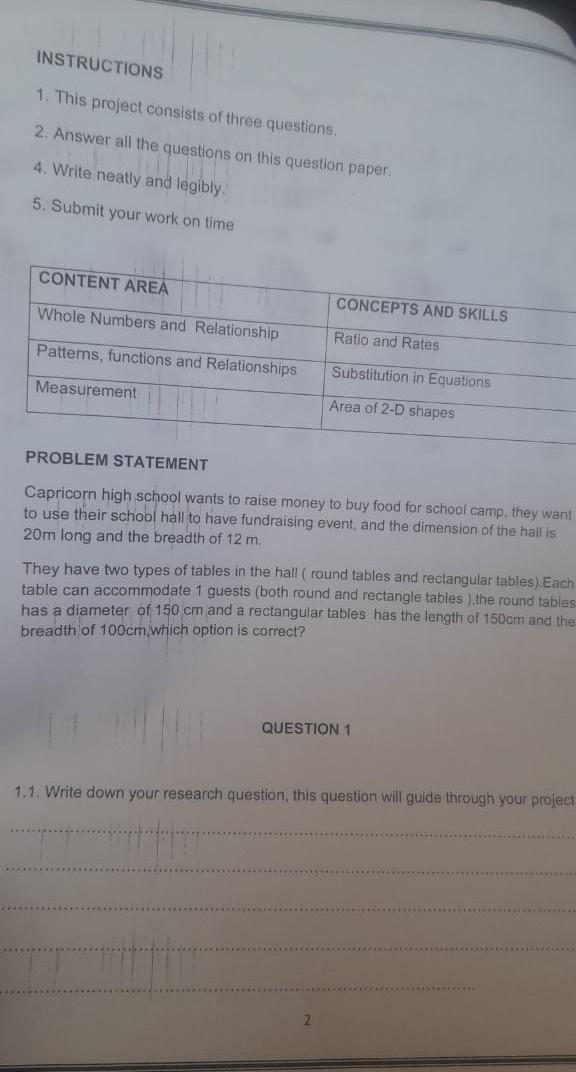 INSTRUCTIONS 1. This project consists of three | Chegg.com