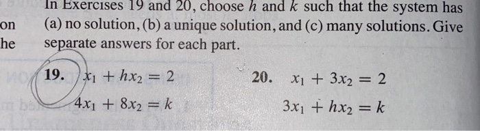 Solved Solve the systems in Exercises 11-14. 11.) x2 + 4x3 = | Chegg.com