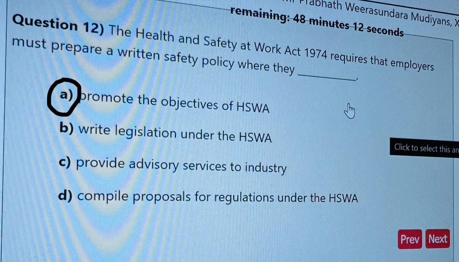 Solved and Safety at Work Act 1974 ﻿requires that | Chegg.com