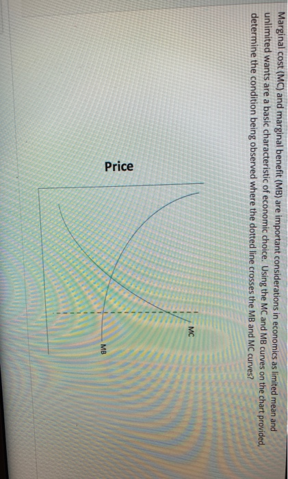 Solved Marginal cost (MC) and marginal benefit (MB) are | Chegg.com
