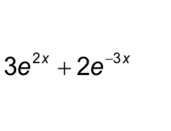 Solved 3e2x+2e-3xFind a differential operator of lowest | Chegg.com