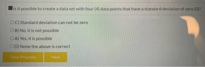 Solved Consider the following set of replicate data | Chegg.com