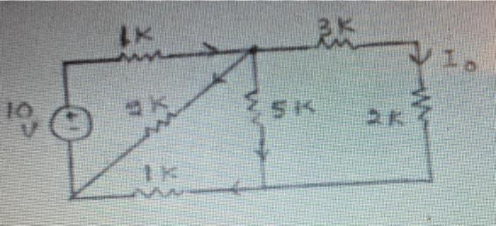 Solved Q5: In the following circuit use linearity method to | Chegg.com