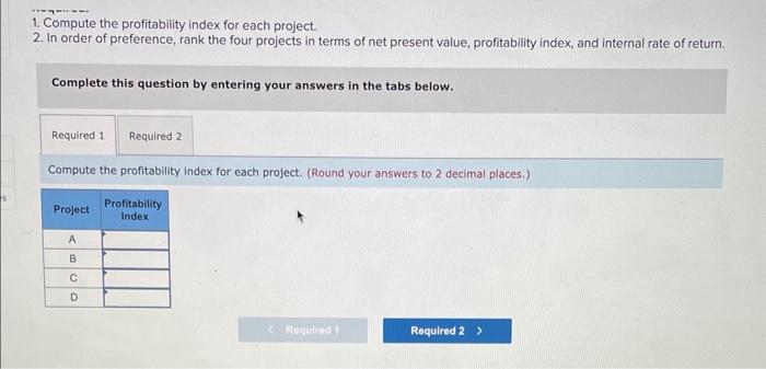 Solved Exercise 14-11 (Static) Preference Ranking of | Chegg.com