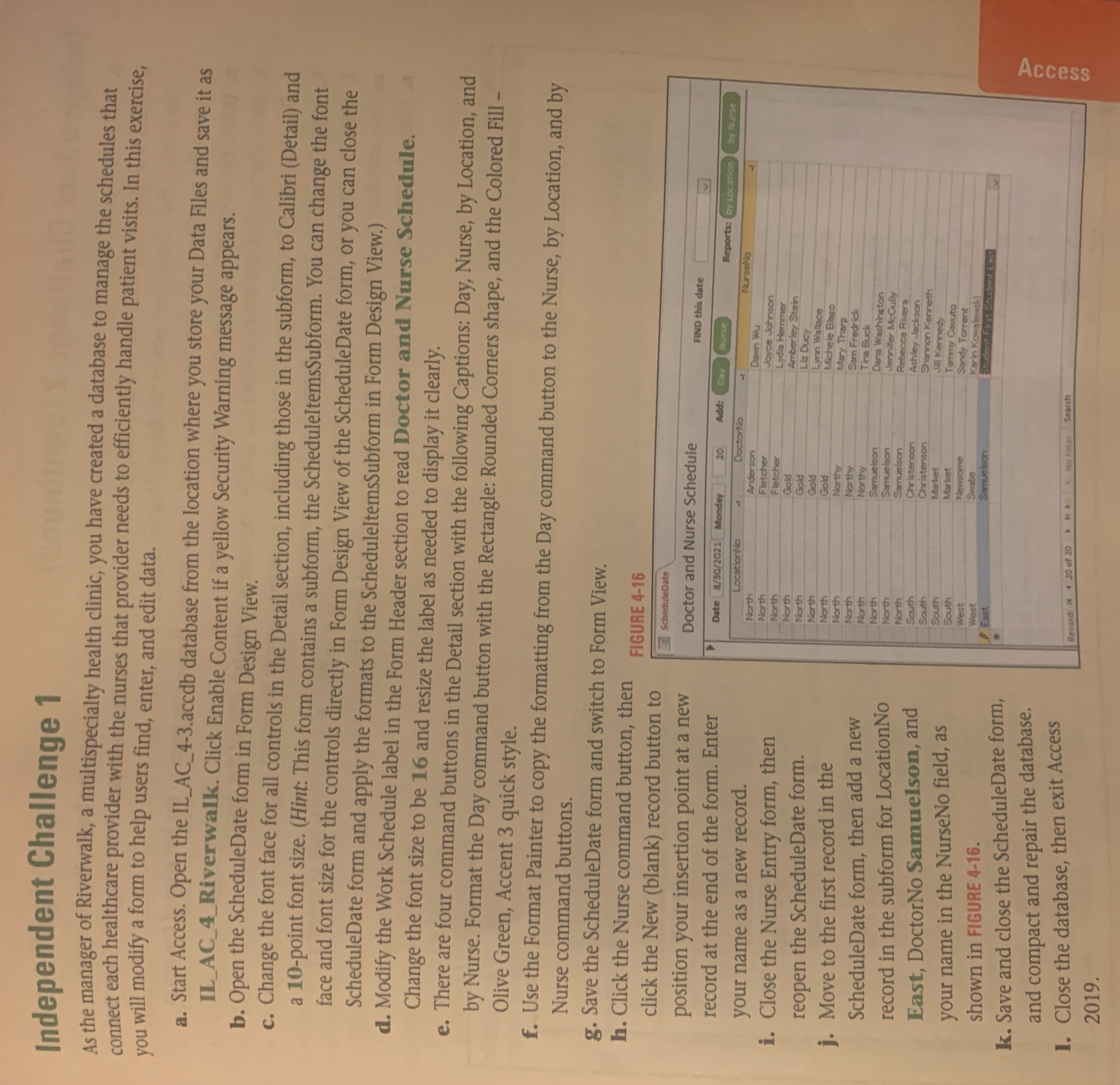 Solved Independent Challenge 1As the manager of Riverwalk, a | Chegg.com