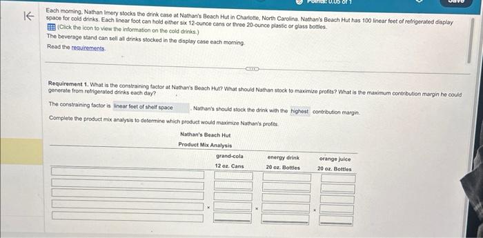 Solved Suppose Quacker is considering discontinuing its coce | Chegg.com