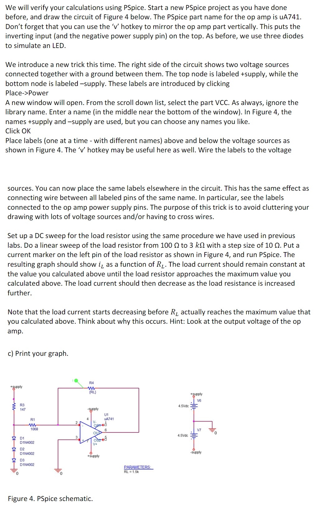 Solved I need help on Pspice Graphing thisWe will verify | Chegg.com