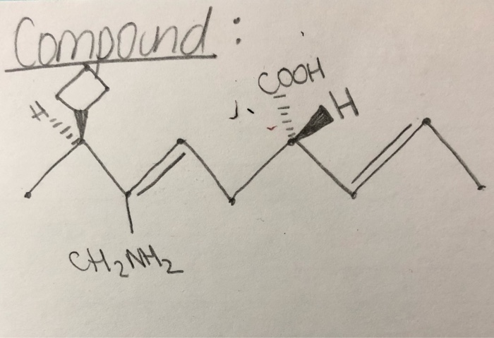 Solved Copand COOH Draw a complete structural formula for | Chegg.com