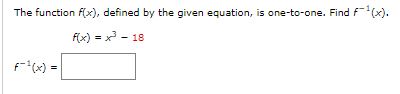 Solved The function f(x), ﻿defined by the given equation, is | Chegg.com