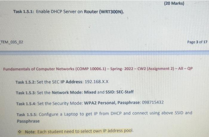 Solved Task 1.1: Design the given below Network Topology | Chegg.com