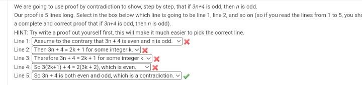 Solved We want to use proof by contradiction to prove the | Chegg.com