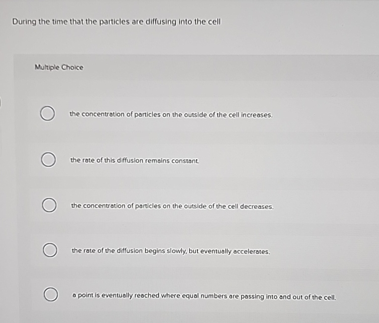 Solved During the time that the particles are diffusing into | Chegg.com