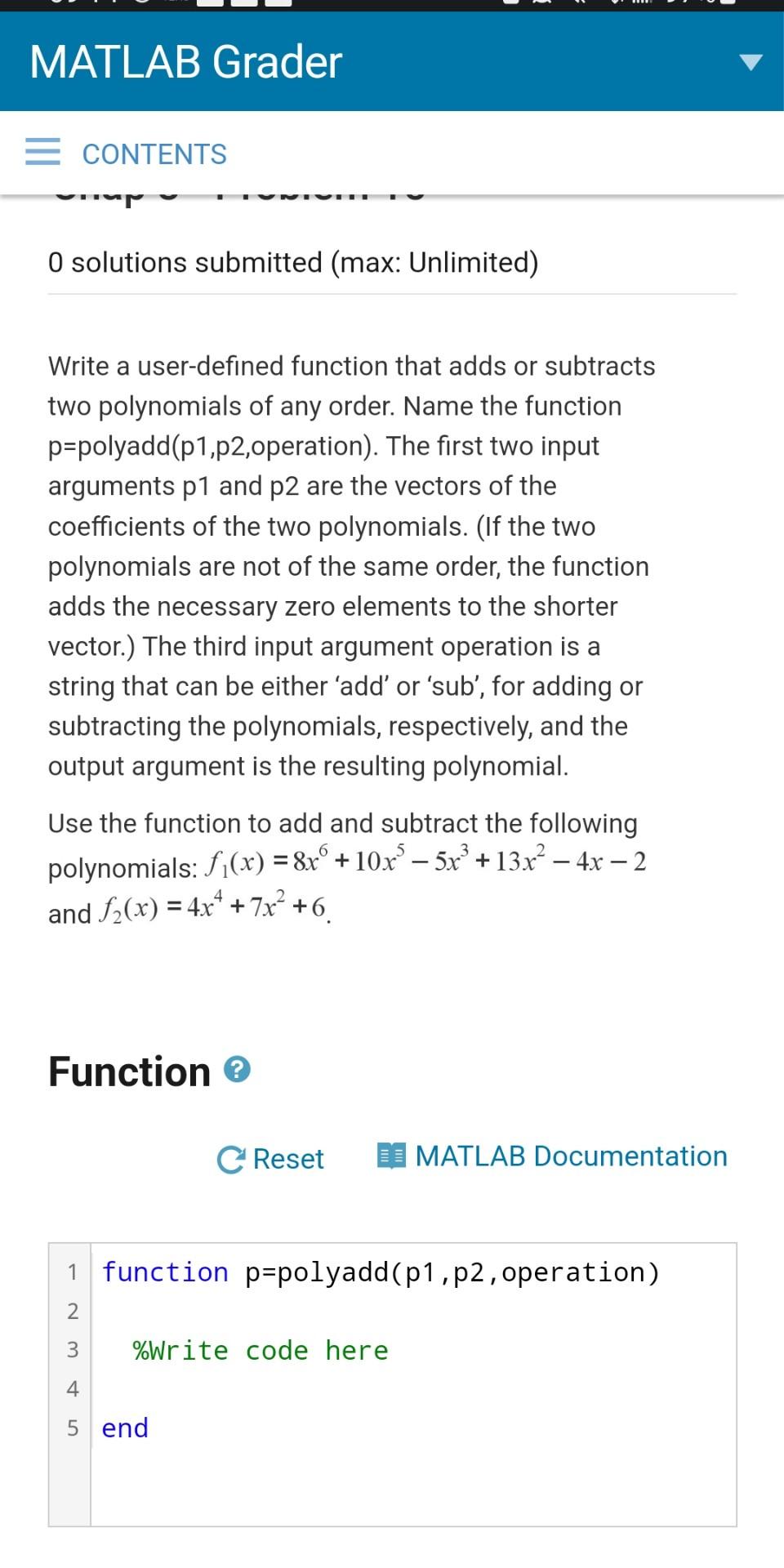 Solved Write A User Defined Function That Adds Or Subtracts 7119